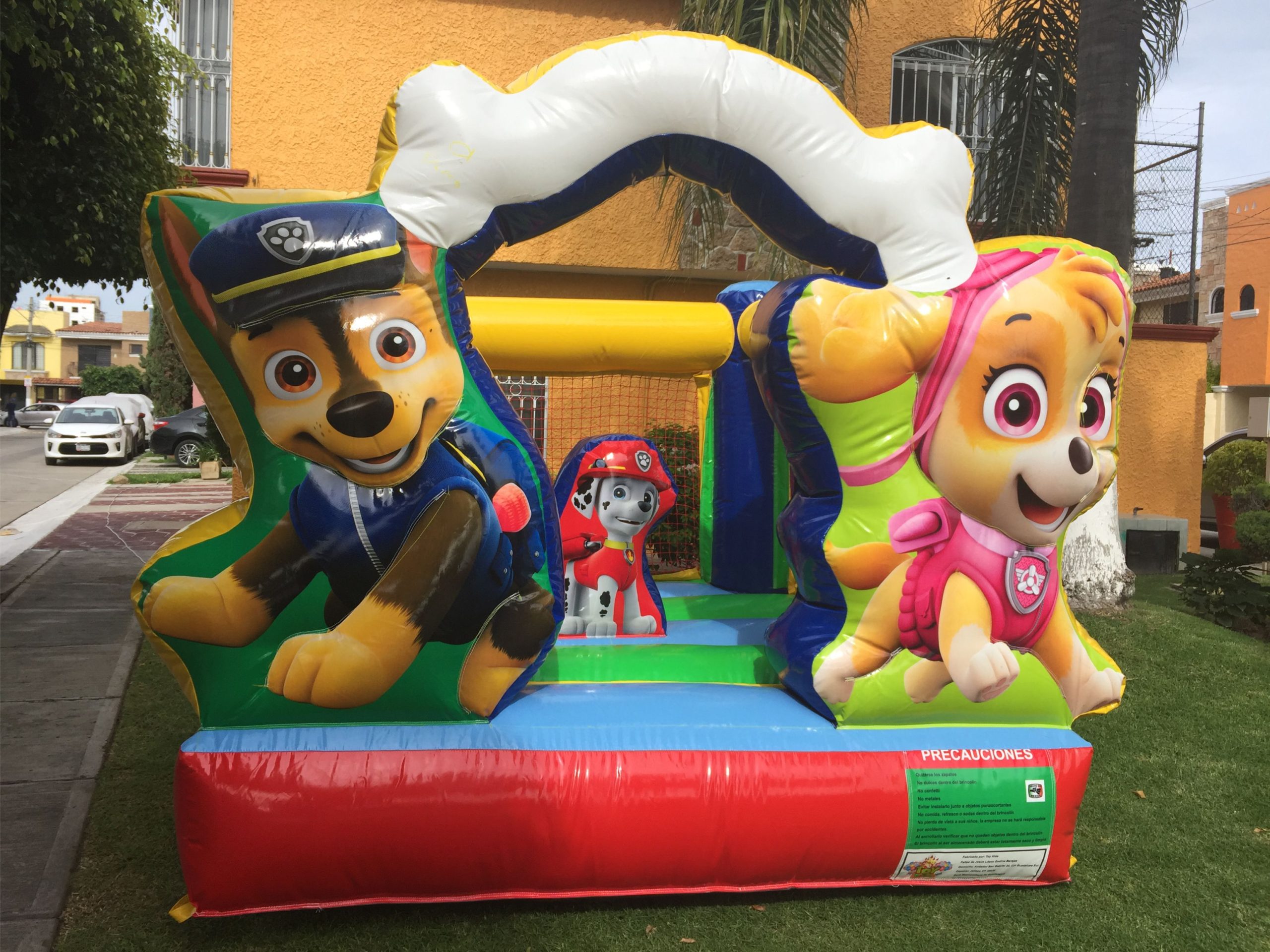 Paw patrol cubo siluetas 2.5×2.5 – Brincolines Inc